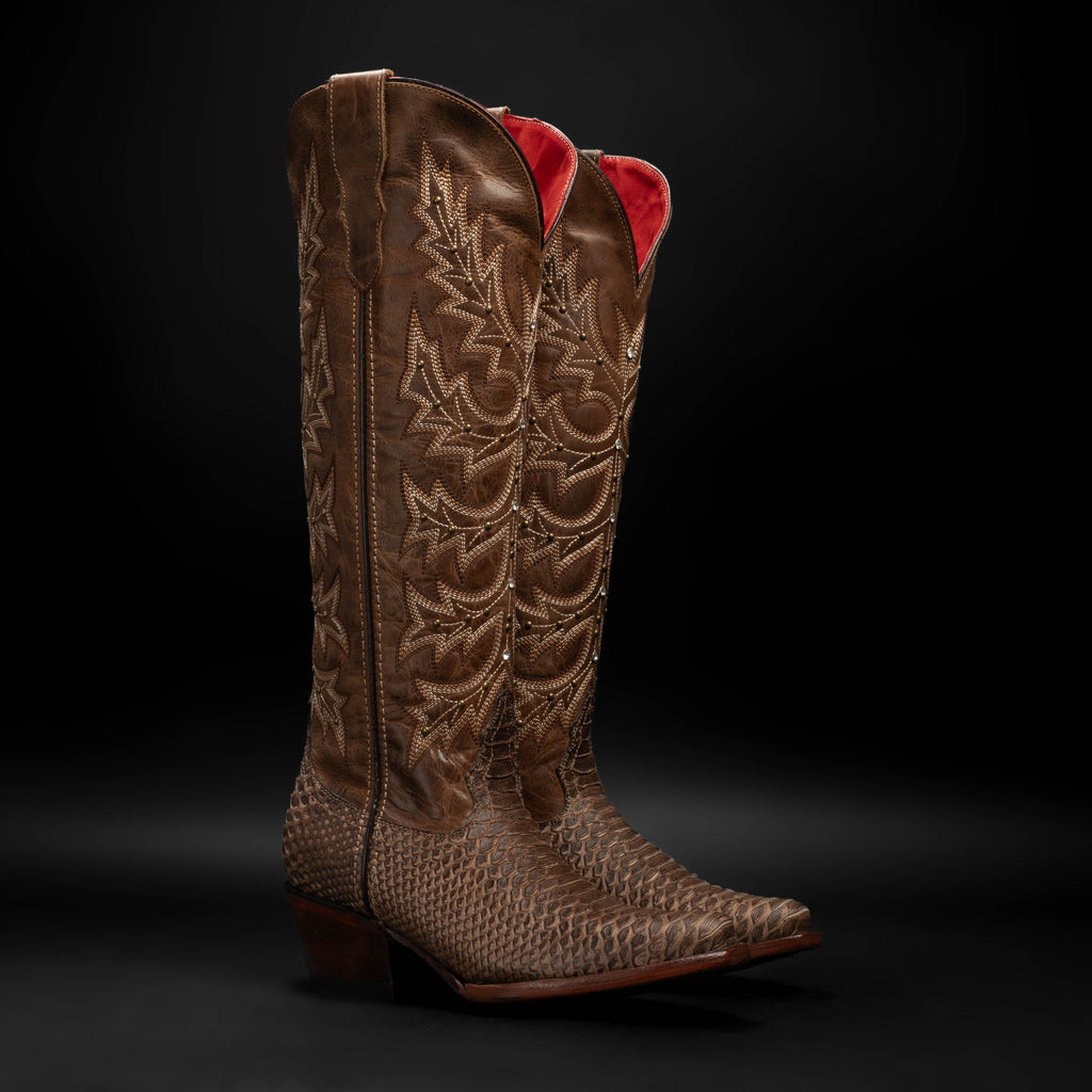 Women's Savage Belle Python Tribute Snip Toe – Rodeo Cartie