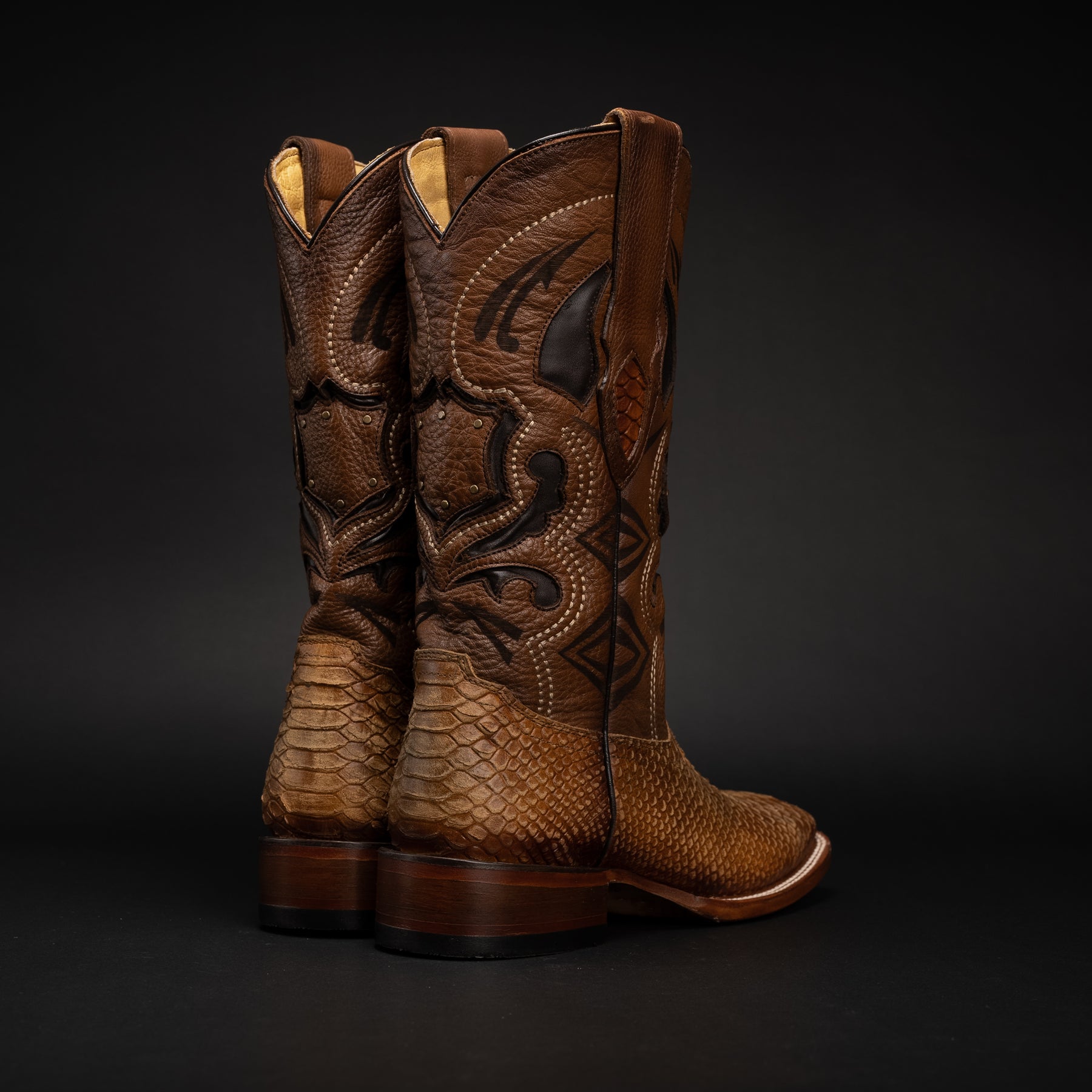 Men's MAMBA Python Tribute Square Toe Boot – Rodeo Cartie
